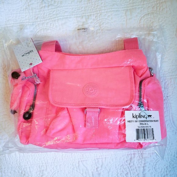 Kipling | Bags | Nwt Kipling Felix L Conversation Heart Color Bag | Poshmark